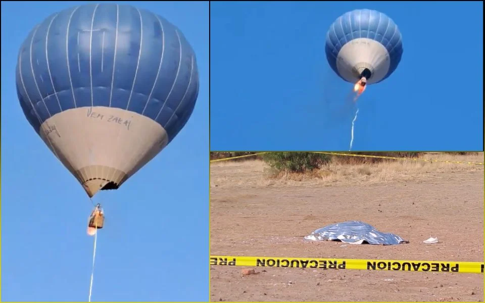 Tragedia Globo Aerostático Se Incendia En Pleno Vuelo En Teotihuacán 3146